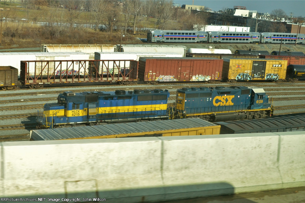 HLCX 4215 & CSX 6139
